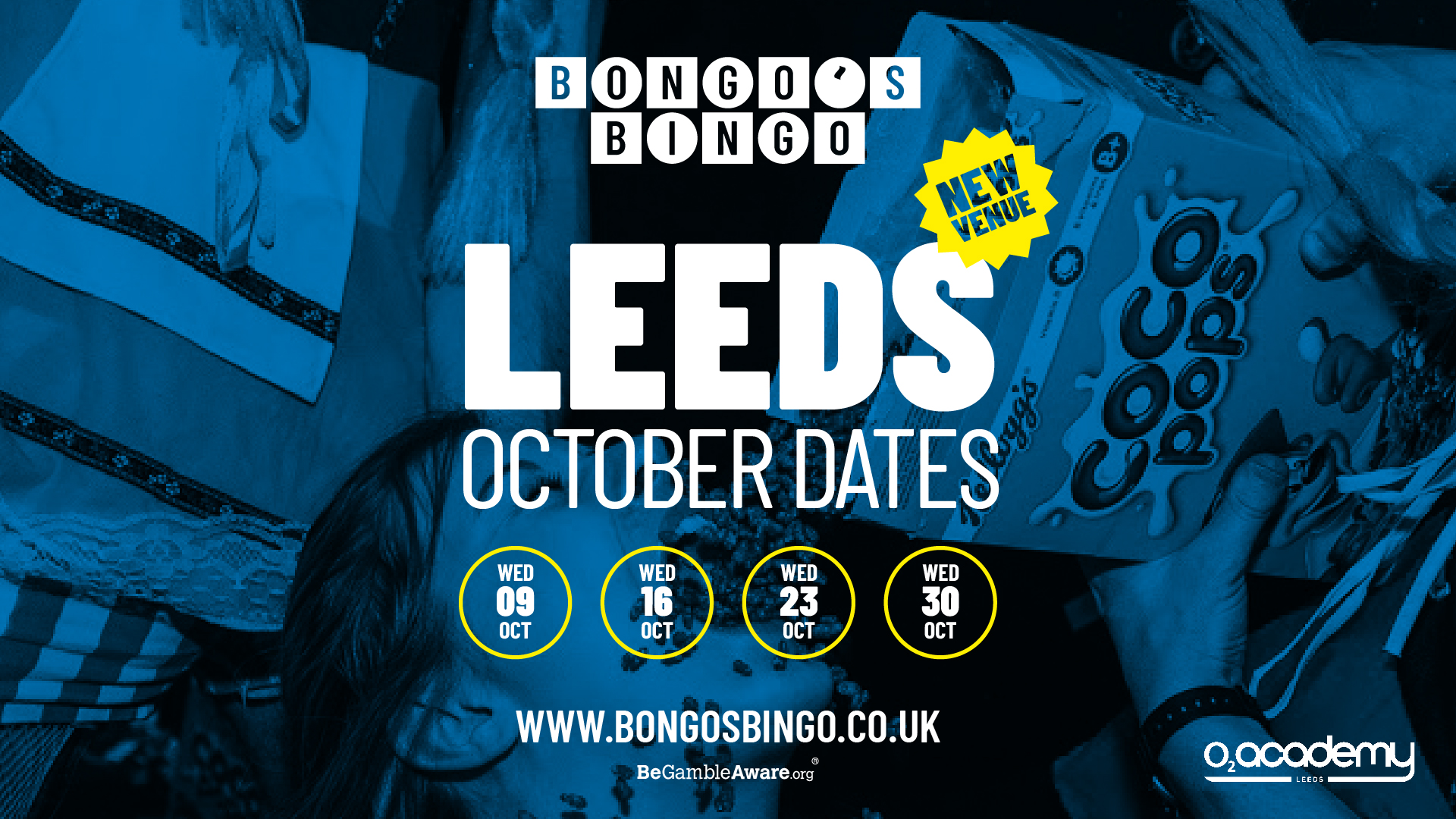 Bongo's Bingo - Leeds - o2 Academy Events